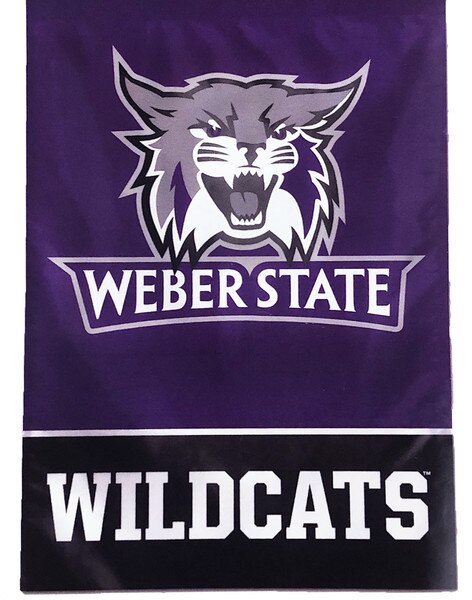 Weber State 28 x 40 Vertical Flag